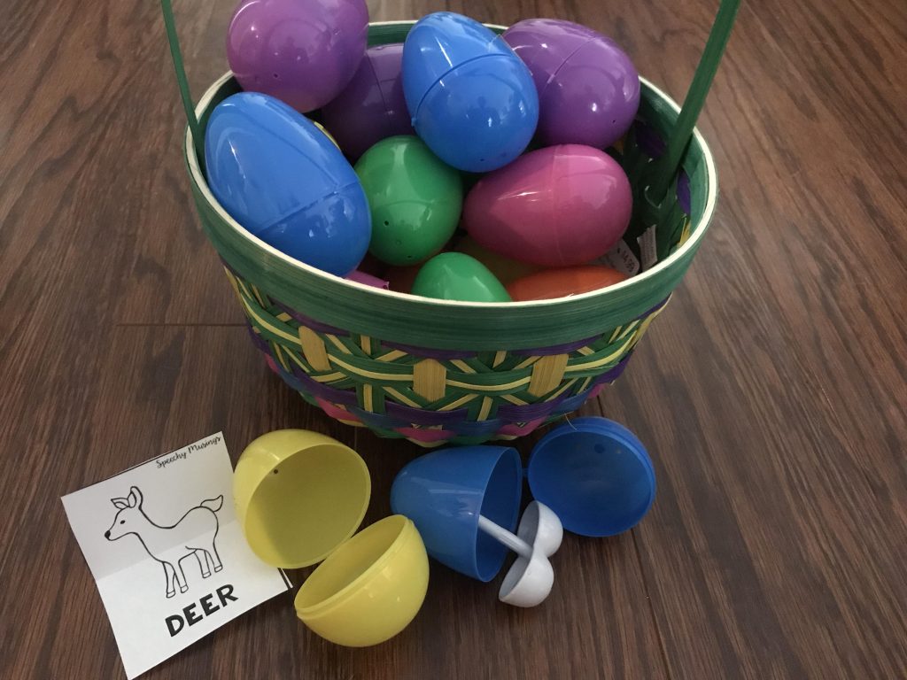 Spring Speech Therapy Acitvities